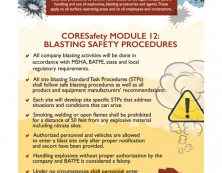 Safe Blasting Guidelines for Managers | CORESafety